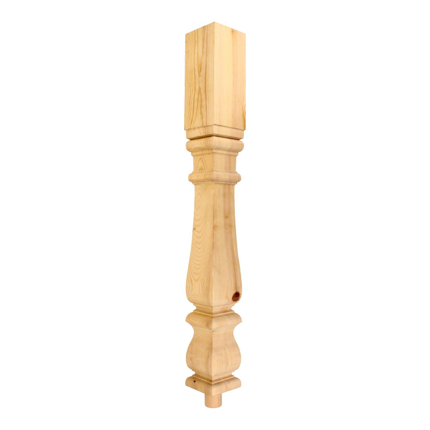 Stock Newel Posts Pine for Wooden Staircases - Timber Staircases