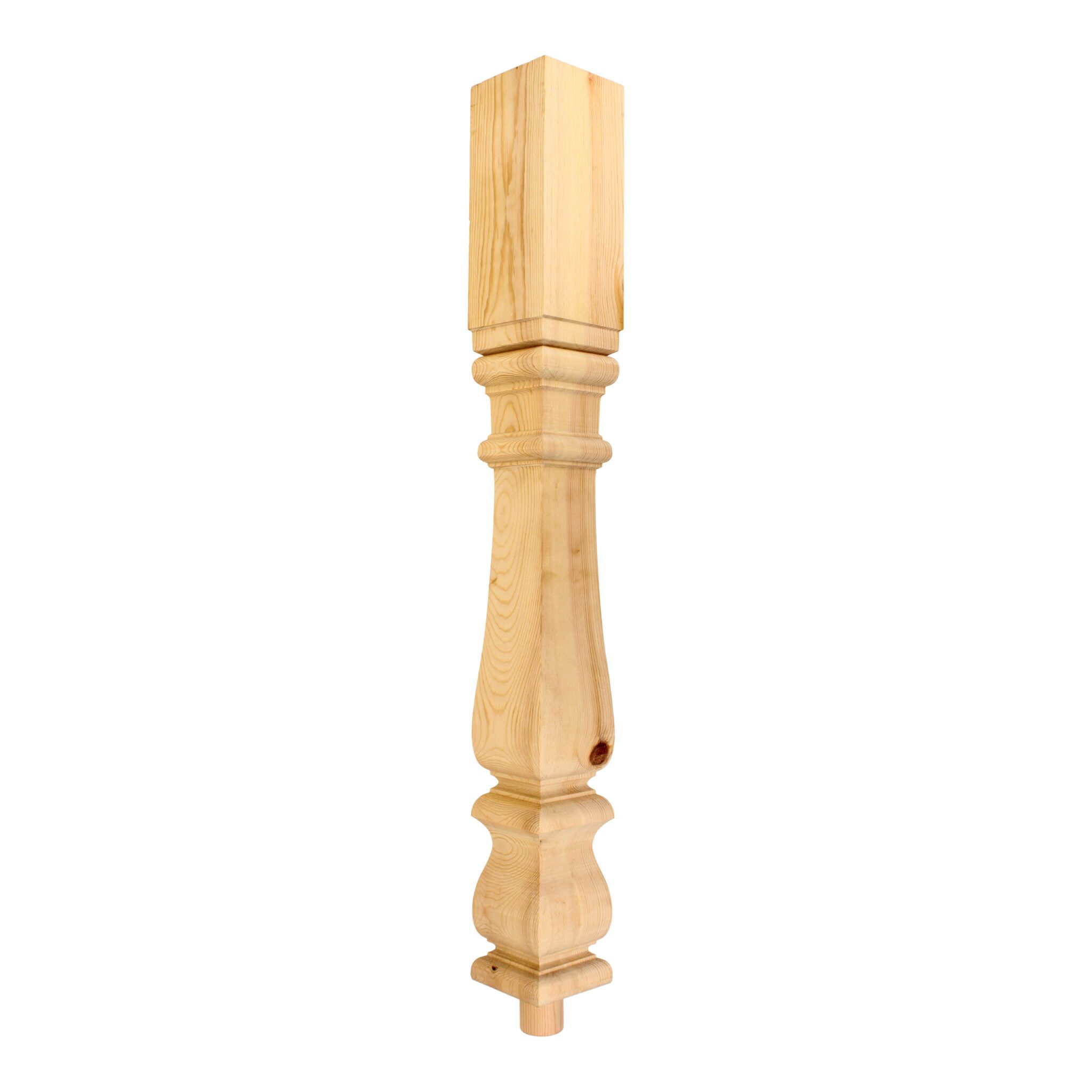 Stock Newel Posts Pine for Wooden Staircases - Timber Staircases