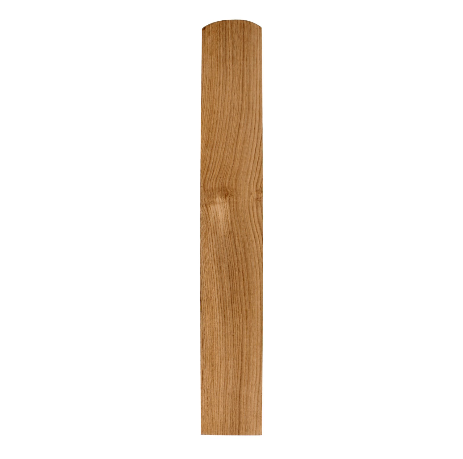 118mm-A/W Oak-Half Newel Base - Timber Staircases