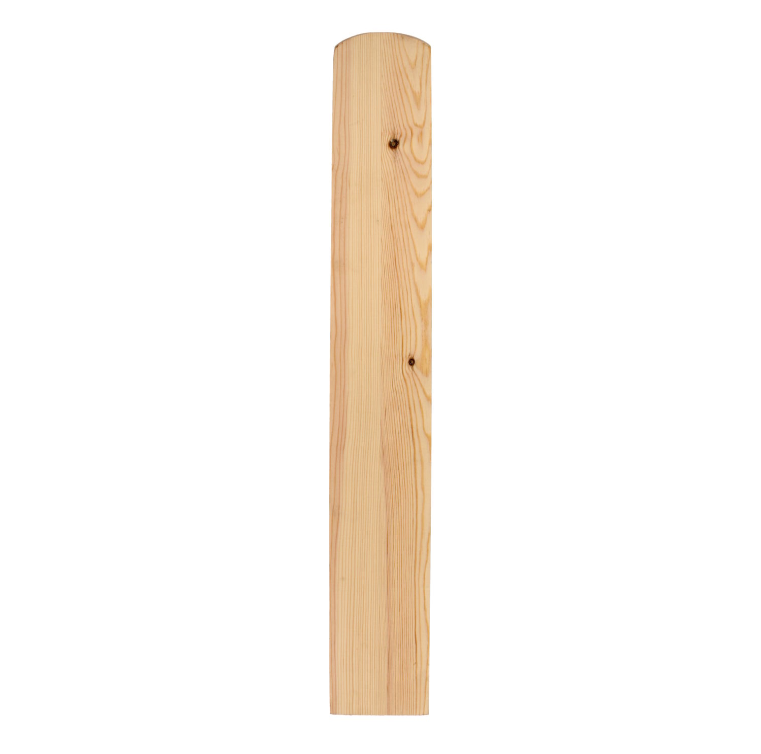 118mm-Pine-Half Newel Base - Timber Staircases