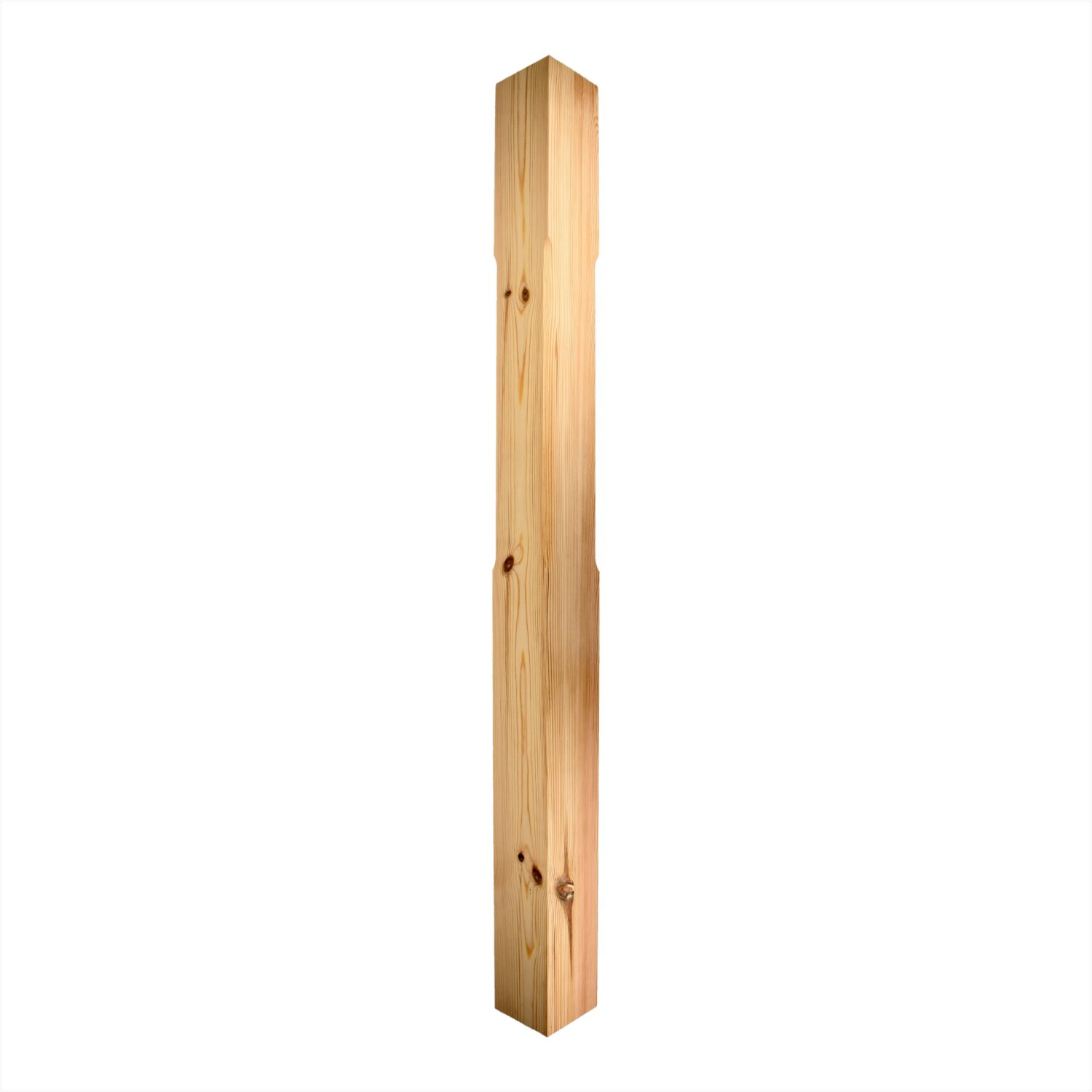 Stock Newel Posts Pine Square Chamfered & Fluted Archives - Timber ...