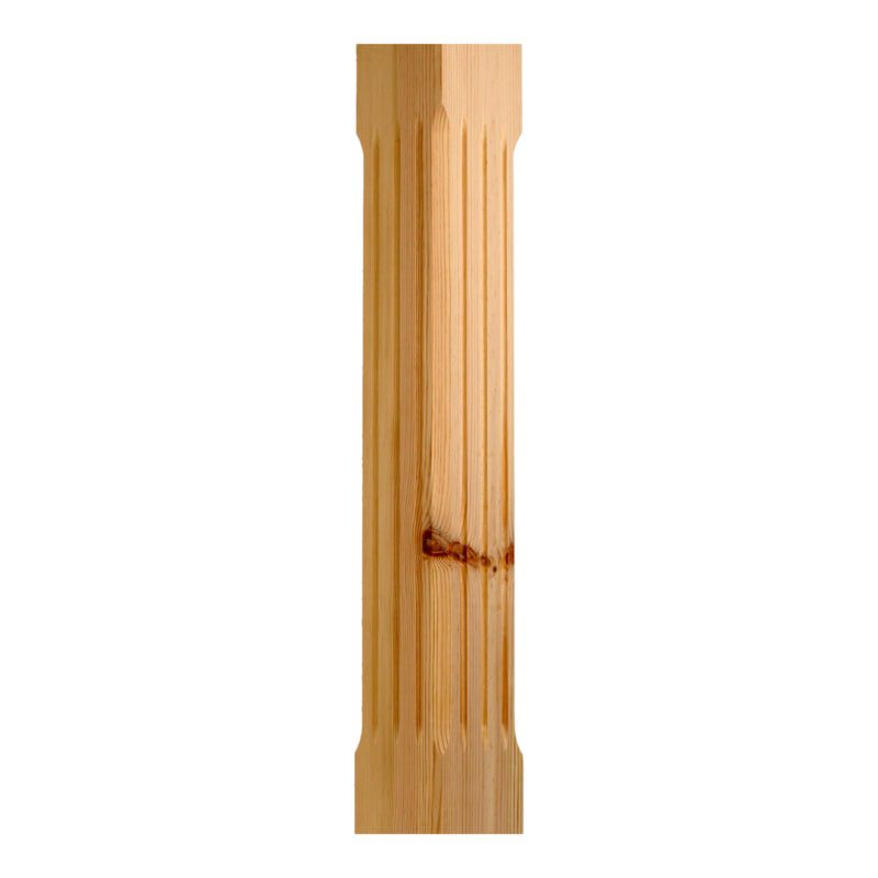 Stock Newel Posts Pine for Wooden Staircases - Timber Staircases