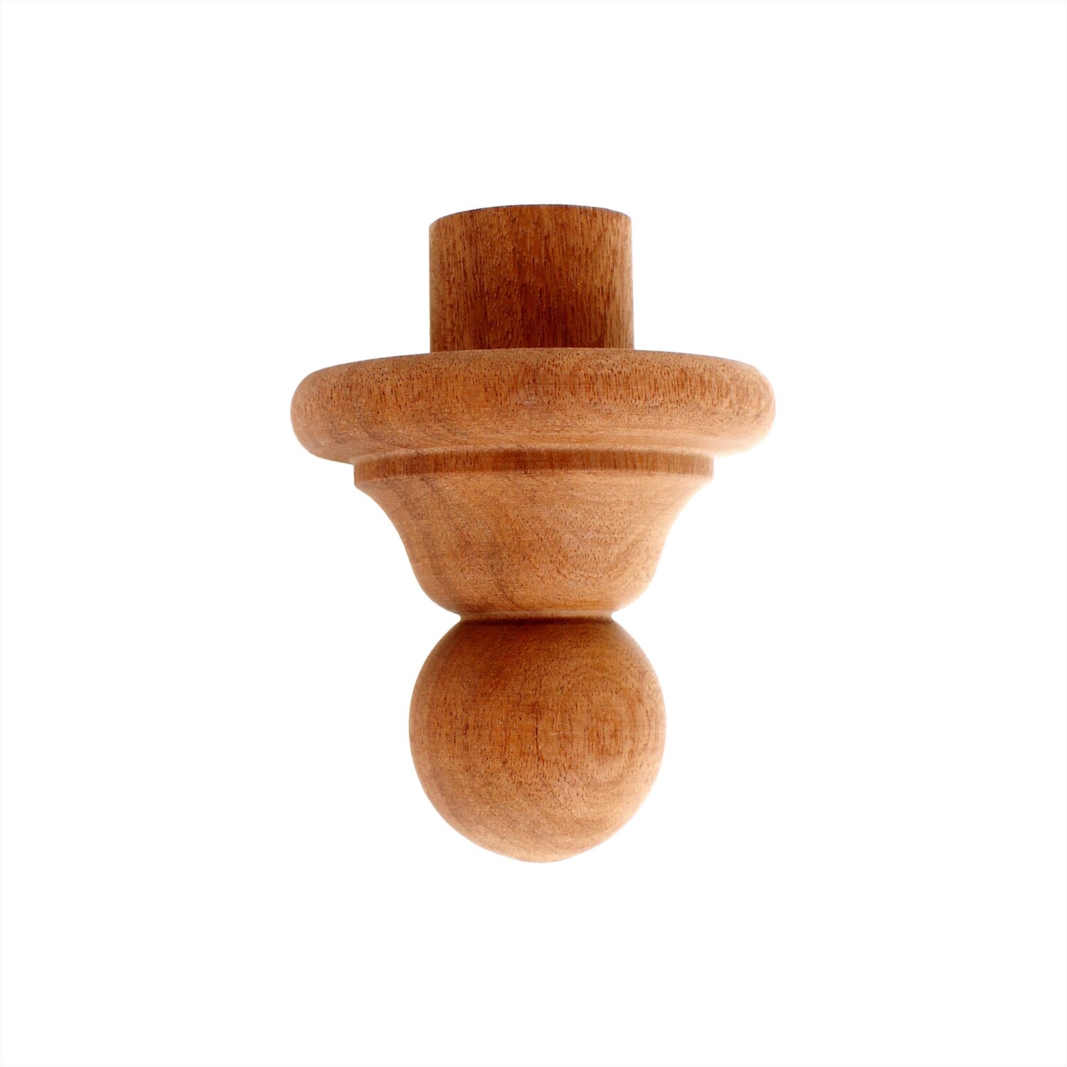 90mm-Mahogany-Hanging Drop - Timber Staircases